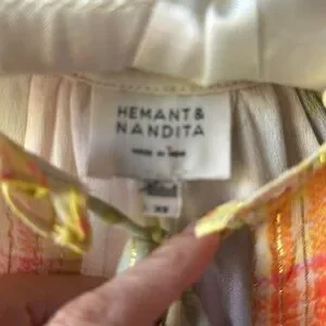 Hemant and Nandita | Dresses | Nwot Hemant And Nandita Mini Long Sleeve ...